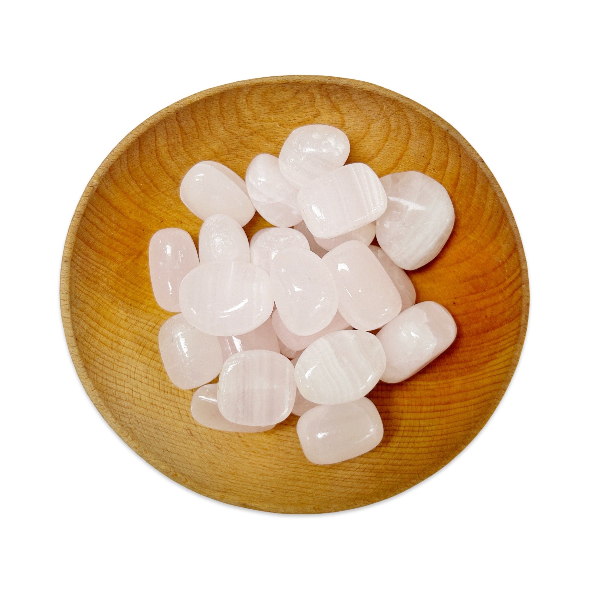 Mangano Calcite Tumbled Stone | Salt Your Soul Gift Co.